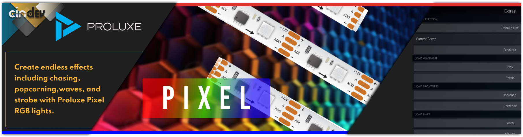 Platforms :: Control4 Drivers :: Lighting :: Proluxe Pixel DMX
